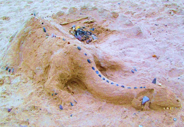 Dragon Sandcastles | Stephanie Parker McKean